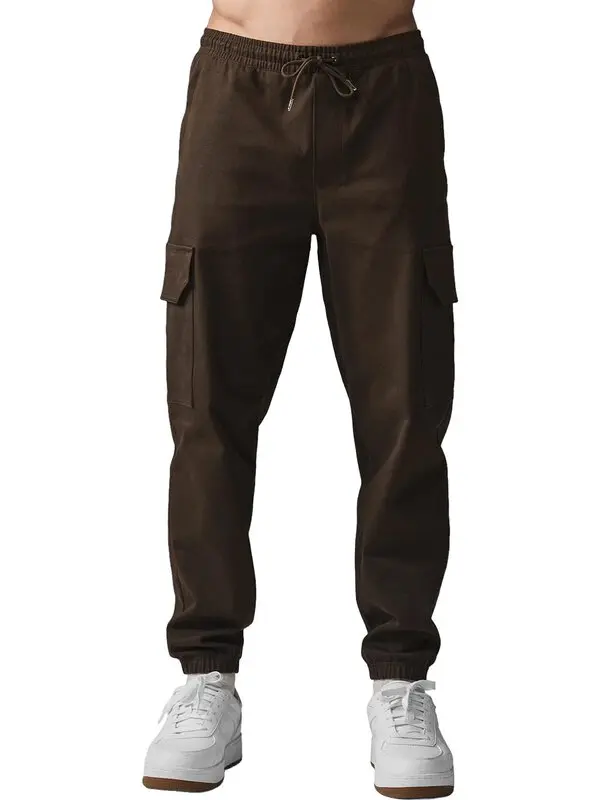 Alo Yoga Edition Sueded Jogger Pants - Espresso