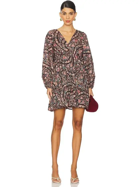 CLEOBELLA Francesca Mini Dress - Brown