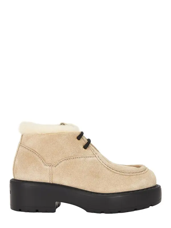 Miu Miu Ankle Boot - Naturale