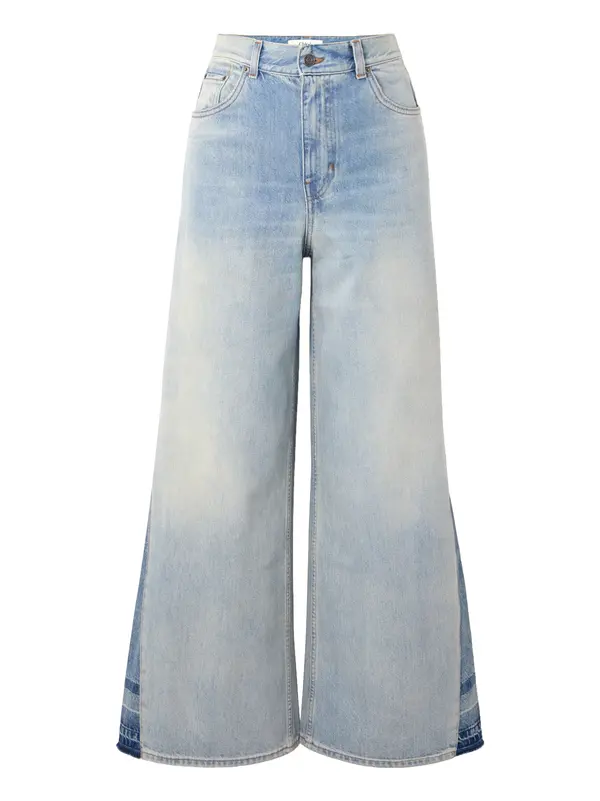 Chloé High-rise Wide-leg Jeans - Blue
