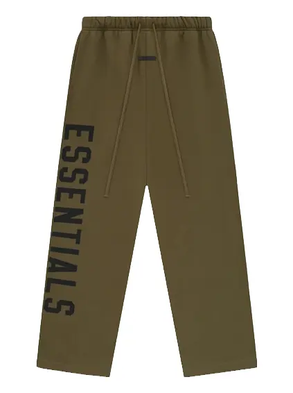 Fear Of God Essentials Fleece Relaxed Sweatpant - Olive