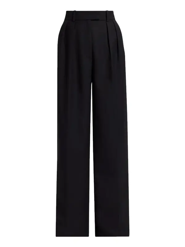 ANINE BING Lou High-rise Trousers - Black