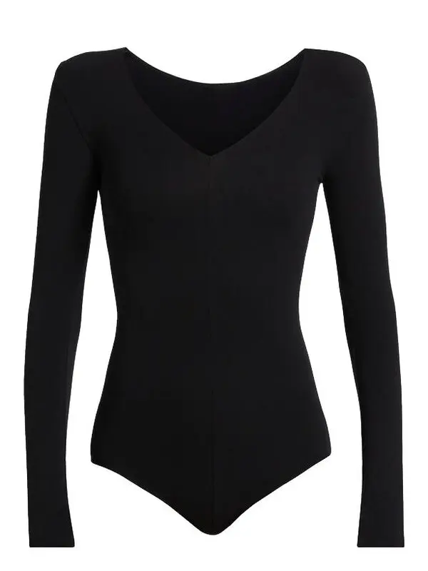 Commando Ballet Center Seam Bodysuit - Black