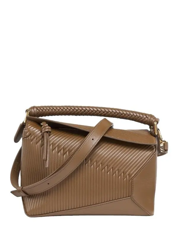 Loewe Puzzle Edge Shoulder Bag - Tundra