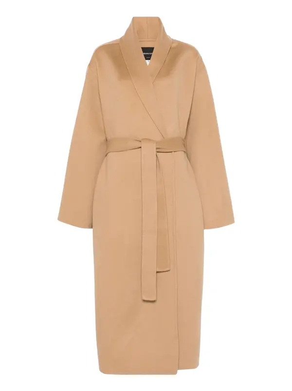 Fabiana Filippi Cashmere Coat - Neutrals