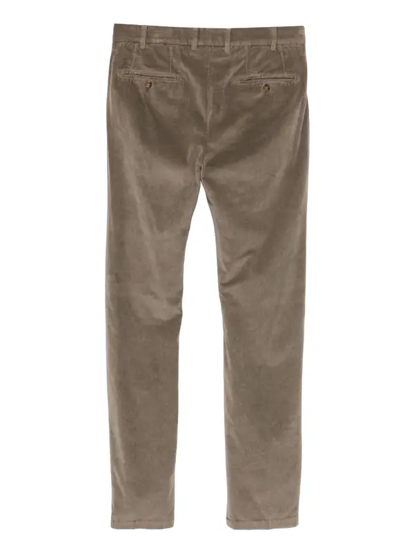 Canali Corduroy Trousers - Green