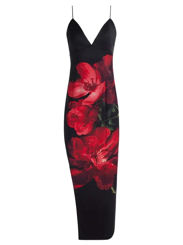 Alice + Olivia Monika Maxi Dress - Black