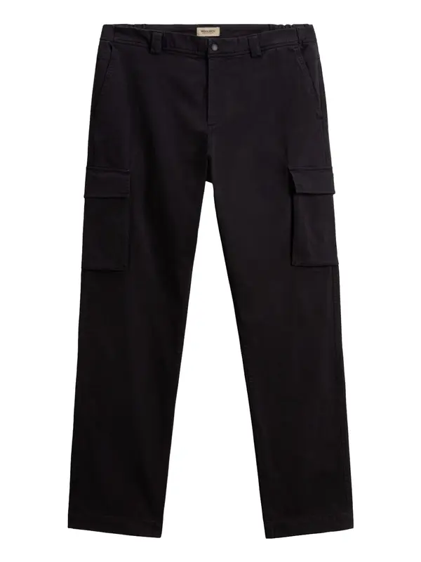 Woolrich Straight-leg Cargo Trousers - Black