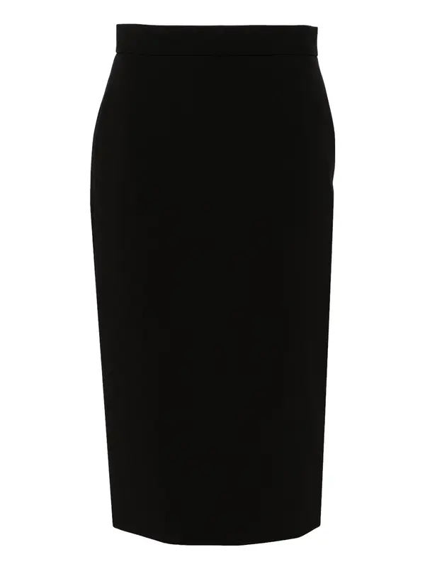 Max Mara Lubiana Pencil Skirt - Black