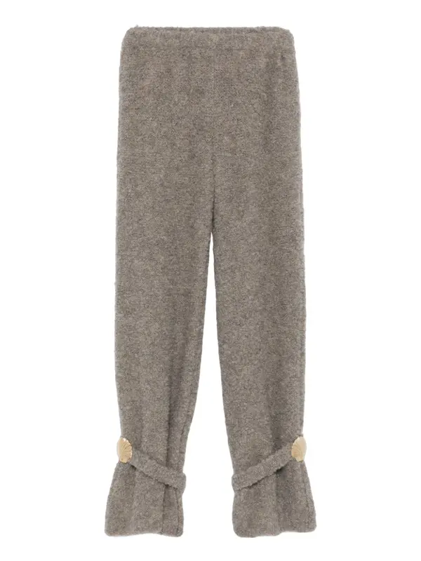 Giuseppe Di Morabito Seashell-detail Trousers - Grey