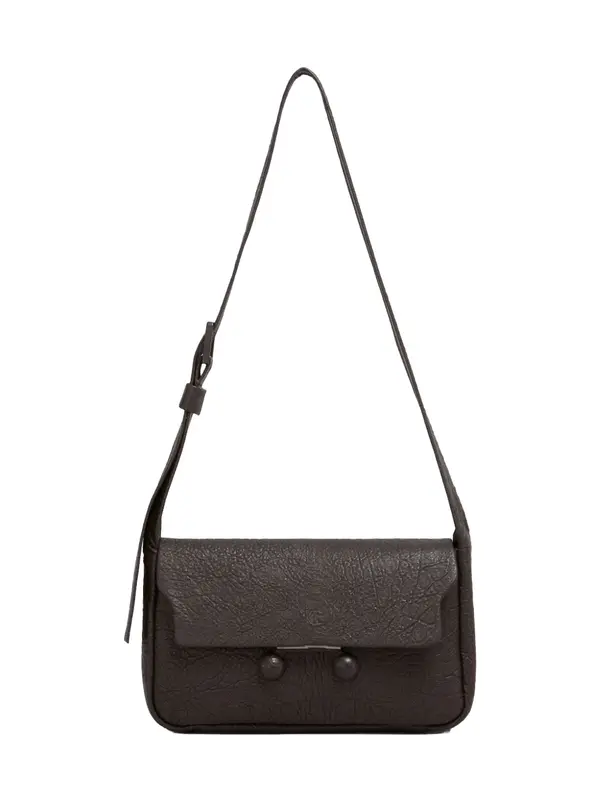 Marni Leather Shoulder Bag - Brown
