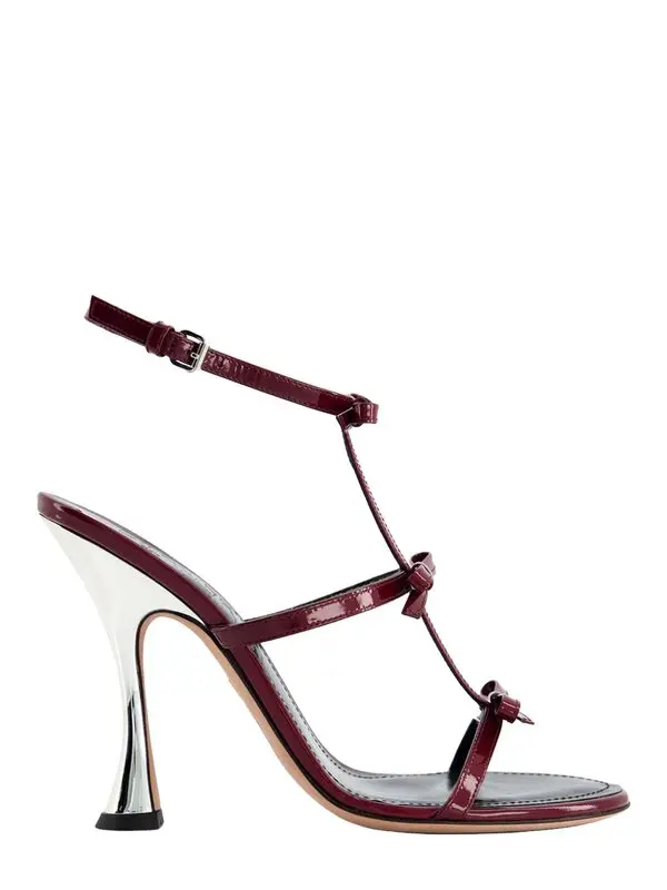 Giambattista Valli Love Bow High-heel Sandals - Brown