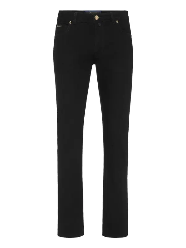 BILLIONAIRE Super Straight Cut Jeans - Black