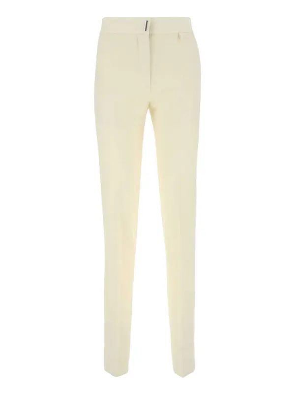 Givenchy Wool-mohair Tailored Trousers - Neutrals