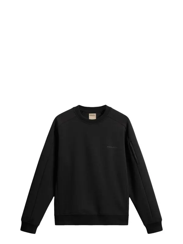 Woolrich Logo-print Sweatshirt - Black