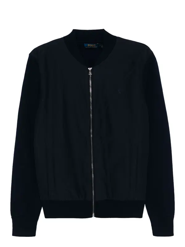 Ralph Lauren Panelled Cardigan - Blue