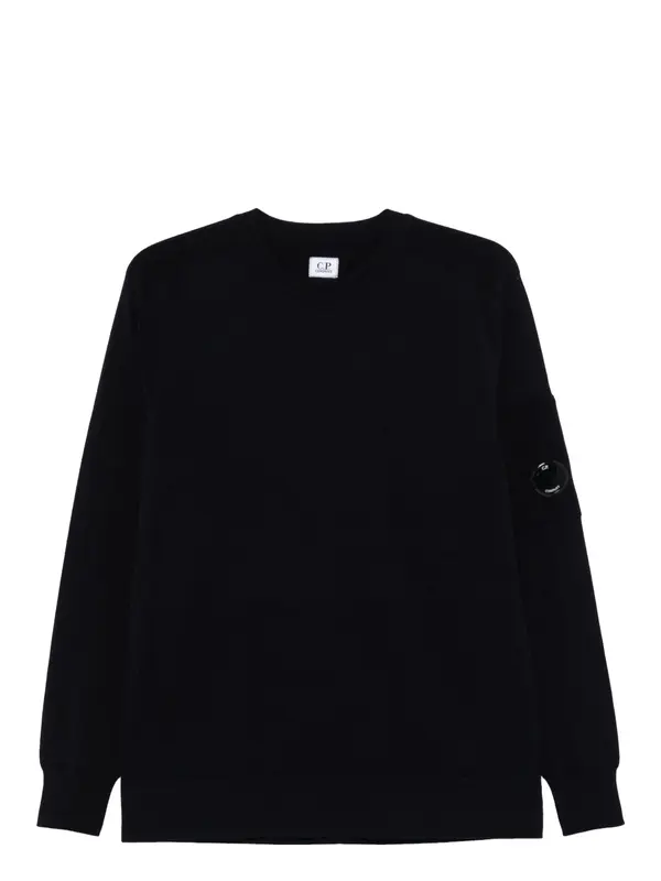 C.P. COMPANY Lens-detail Sweater - Blue