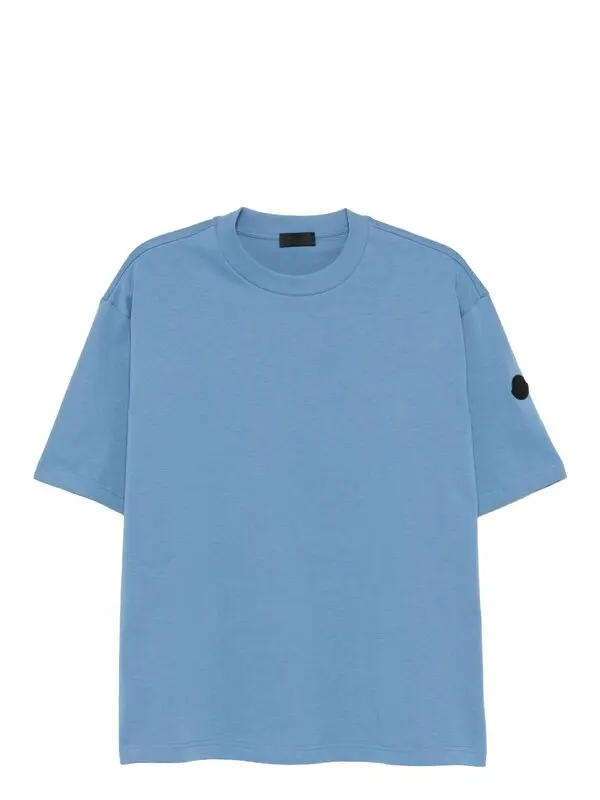 Moncler Cotton T-shirt - Blue