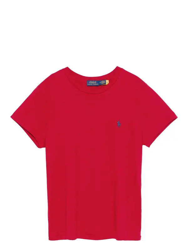 Polo Ralph Lauren Pony-embroidered T-shirt - Red