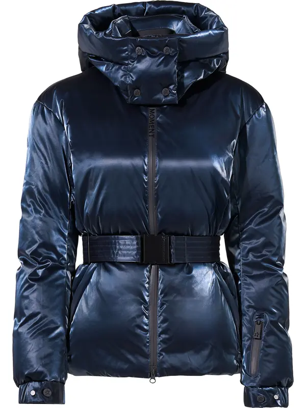 Perfect Moment Candice Down Parka Jacket - Blue-liquid