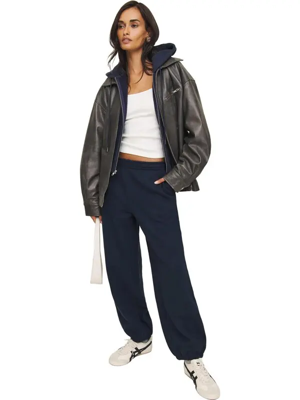 REFORMATION Skye Sweatpant - Blue