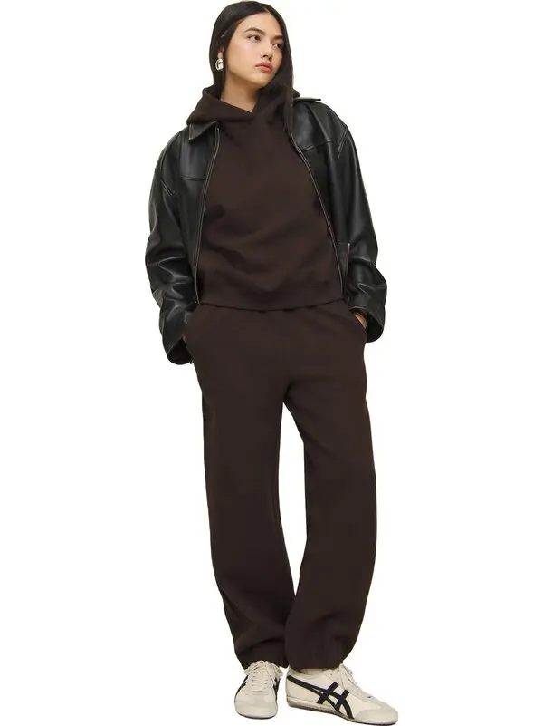 REFORMATION Skye Sweatpant - Brown
