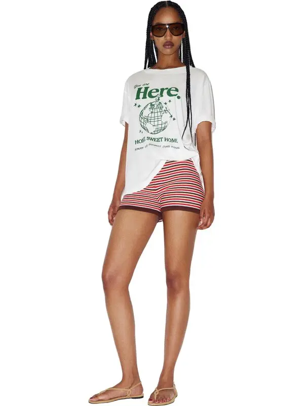 REFORMATION Liam Oversized T-shirt - Multi