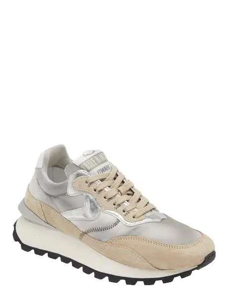 VOILE BLANCHE Qwark Hype Sneakers - Beige Grey