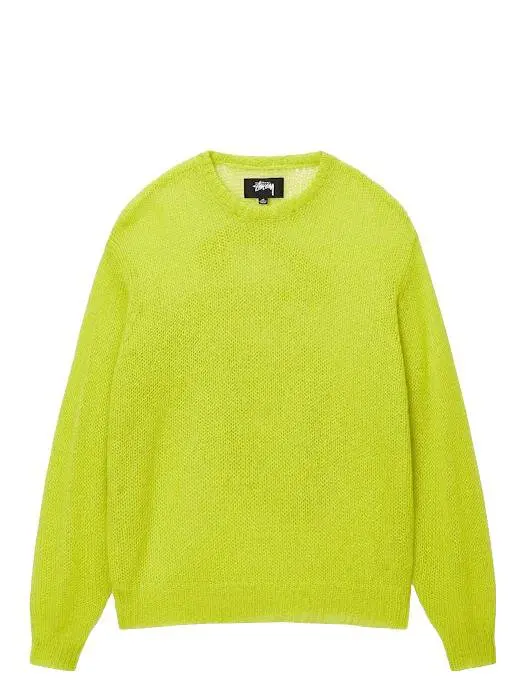 StÜssy Loose Knitwear Sweater - Lime