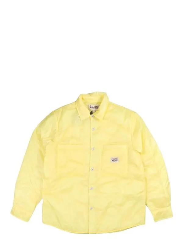StÜssy Fatigue Overshirt Nylon Jacket - Pale Lime