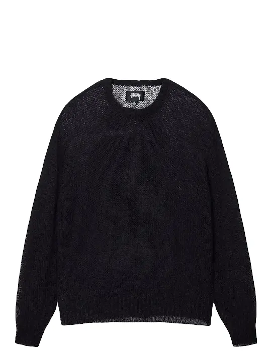 StÜssy Loose Knitwear Sweater - Black