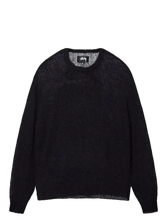 StÜssy Loose Knitwear Sweater - Black
