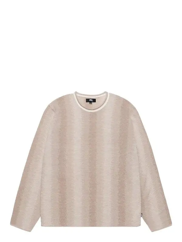 StÜssy Shadow Stripe Sweater - Natural
