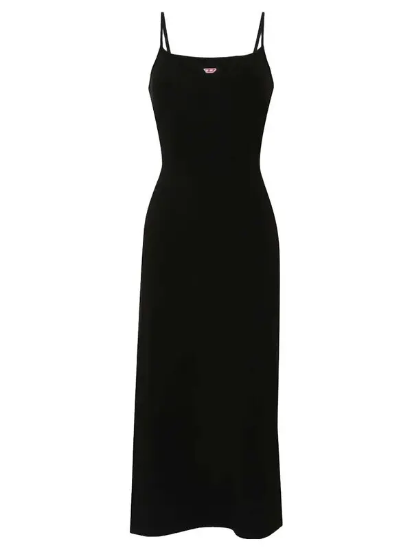 DIESEL® Long Strappy Dress - Black