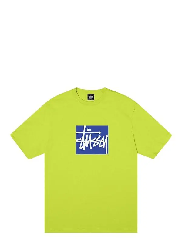 StÜssy Stock Box Tee Shirt - Keylime
