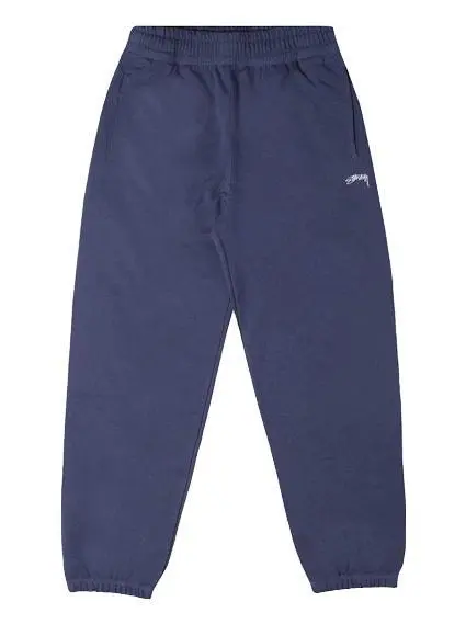 StÜssy Stock Logo Pants - Navy Blue