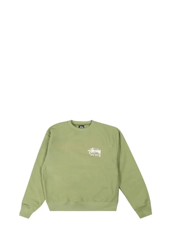 StÜssy Stock New York Crew - Moss