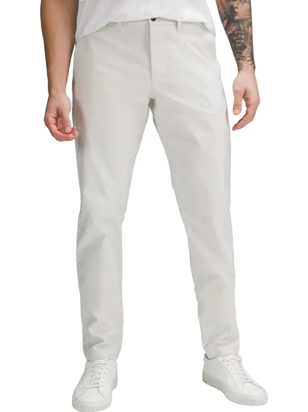 Lululemon Abc Slim-fit Trouser 34l - Bone