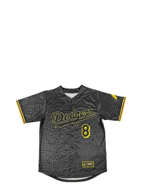 LOS ANGELES DODGERS Kobe Bryant Lakers Night Jersey - Black