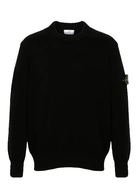 Stone Island Maglia Knit - Black