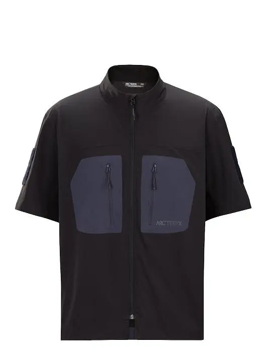Arc'teryx Axle Short Sleeve Jacket - Midnight Black