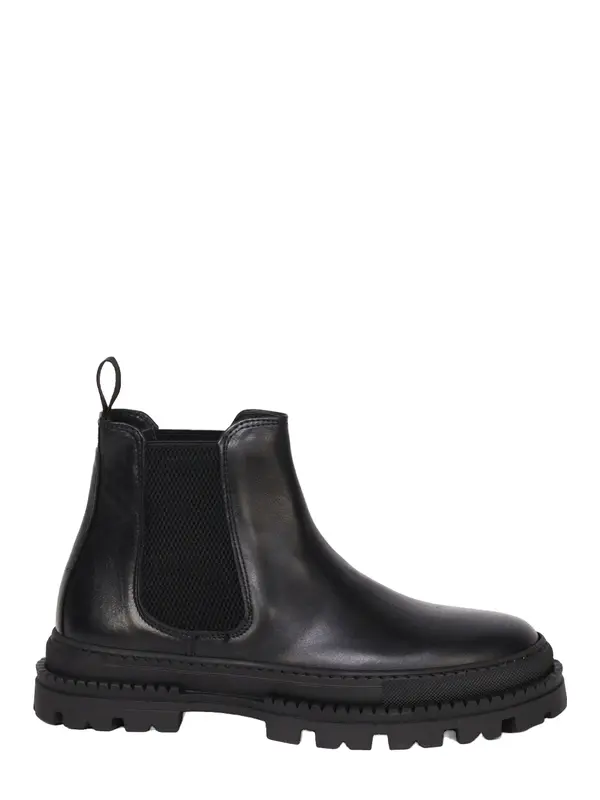 GIULIANO GALIANO Leather Chelsea Boots - Black