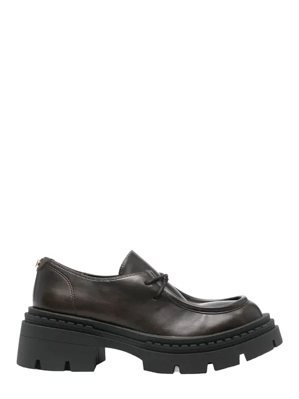 TWINSET Leather Brogues - Brown