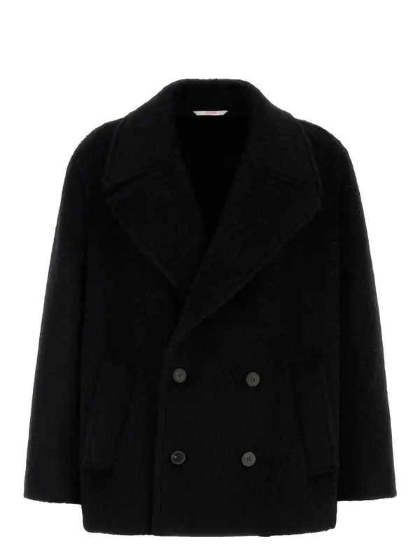 Valentino Garavani Double-breasted Jacket - Black
