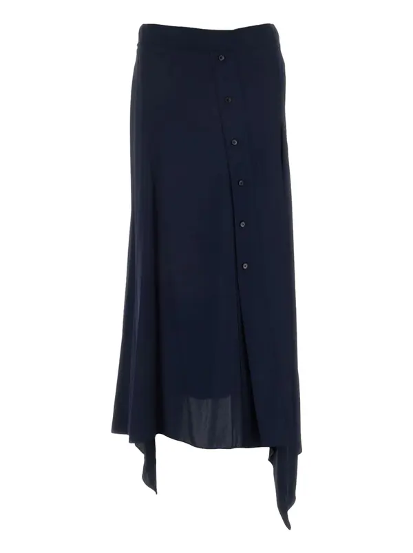 Stella McCartney Asymmetric Skirt - Blue