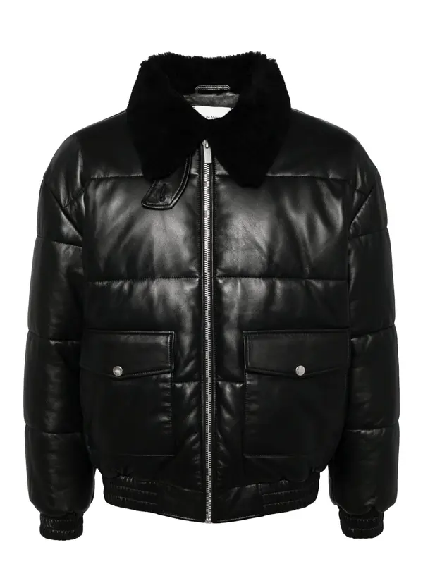 Drole De Monsieur Leather Jacket - Black