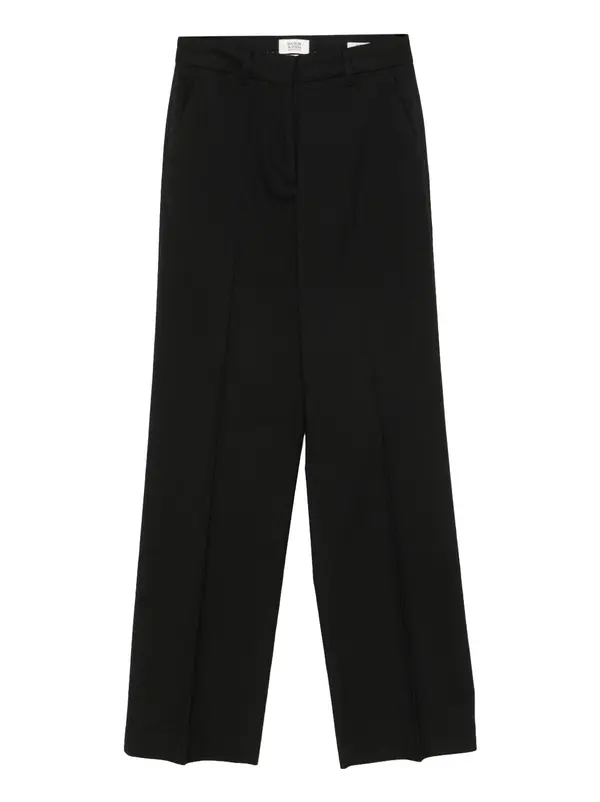 Scotch & Soda Straight-leg Trousers - Black