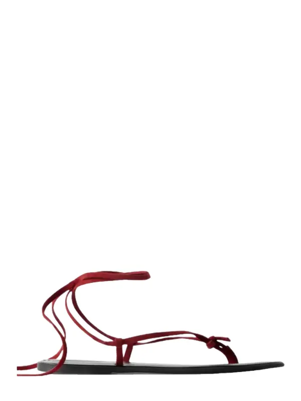 THE ROW - Suede Sandals