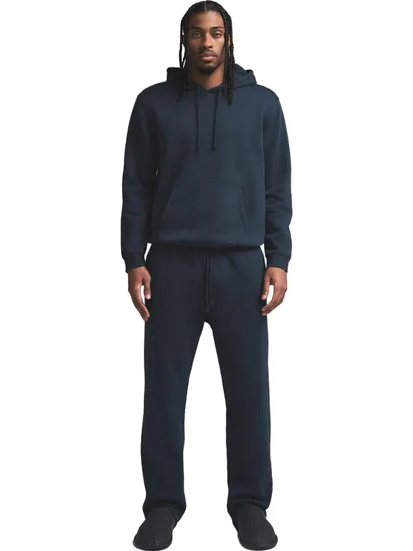 SKIMS Fleece Lounge Classic Hoodie - Navy