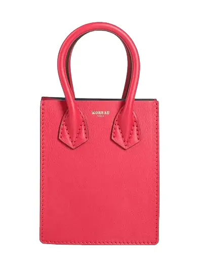 MOREAU PARIS Leather Handbag - Red